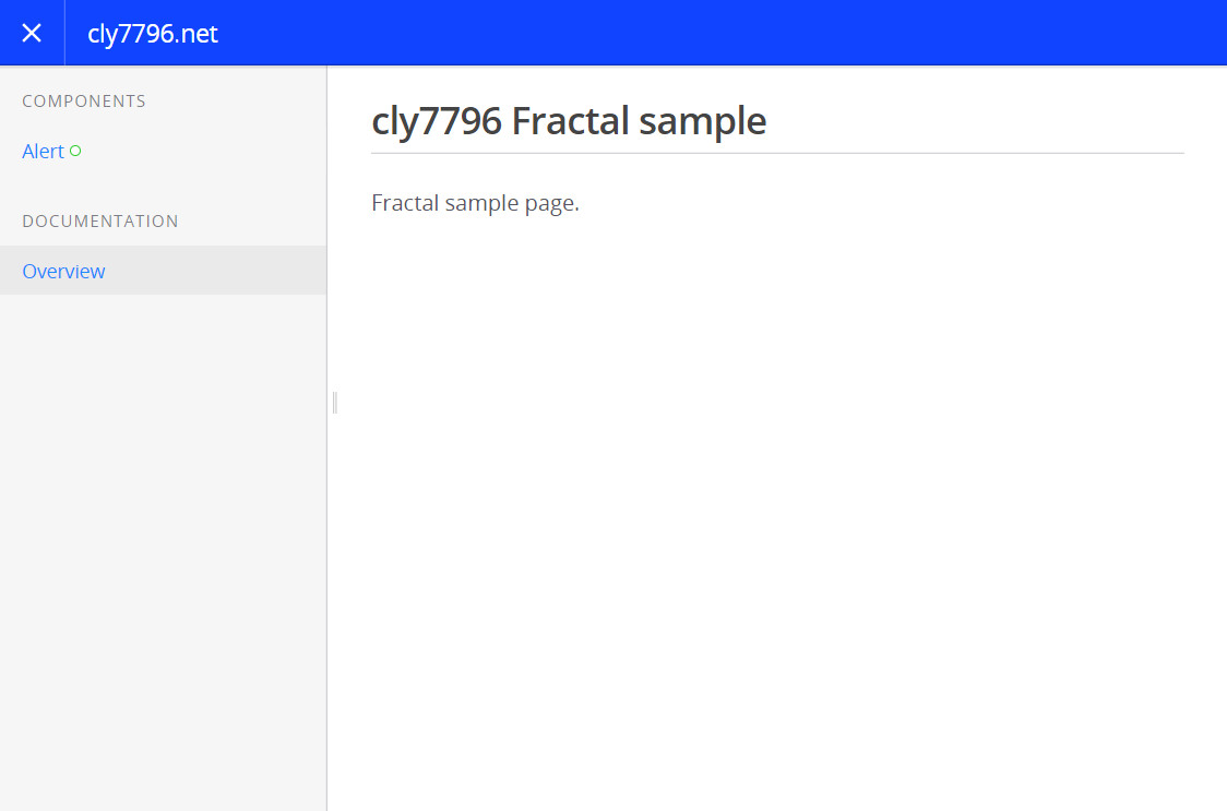 スタイルガイドジェネレータの「Fractal」を使ってみる | cly7796.net
